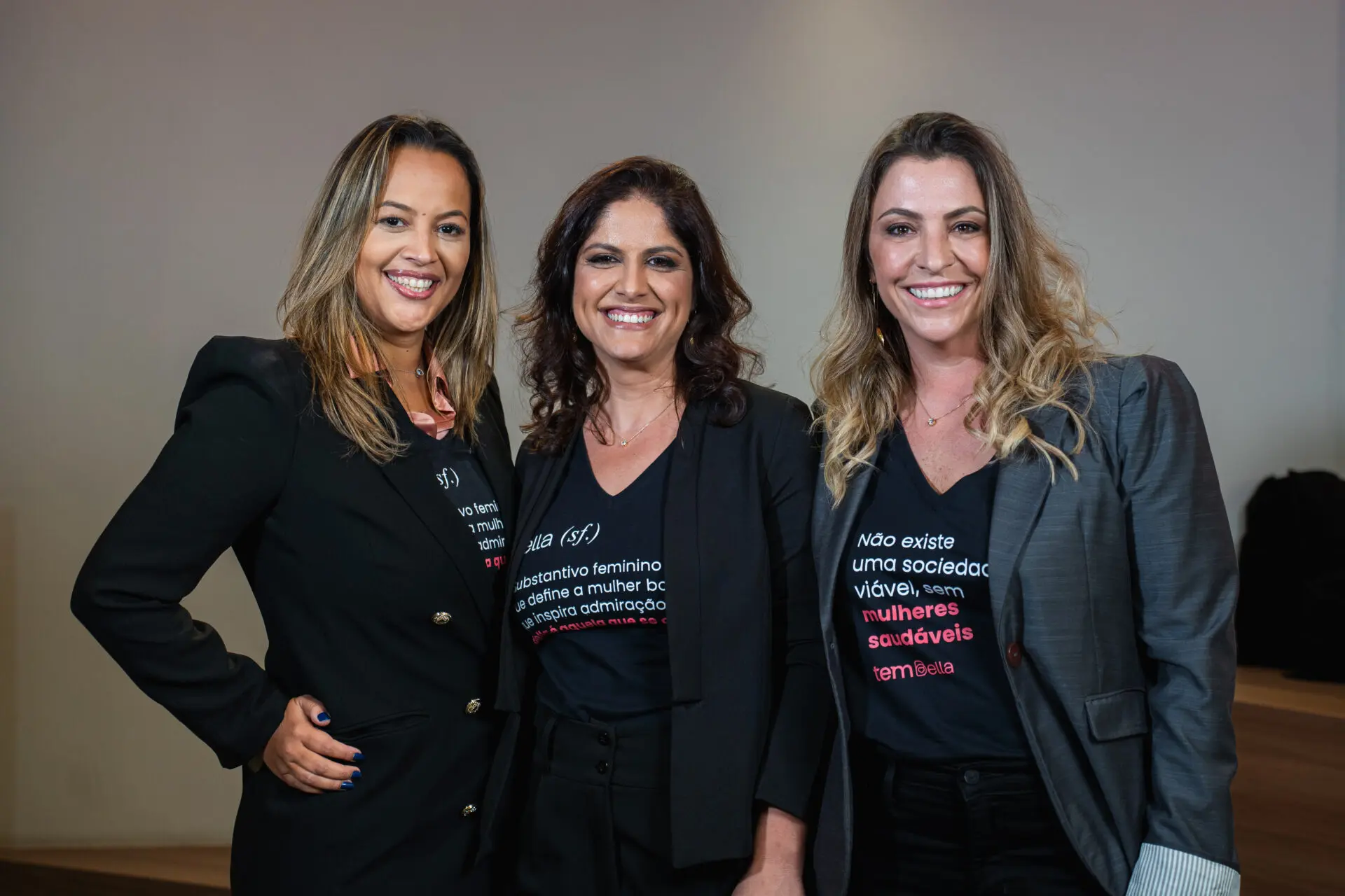 Camila Farani, Simone Renata Rodrigues, CEO da Bella&Materna e Mariana ...